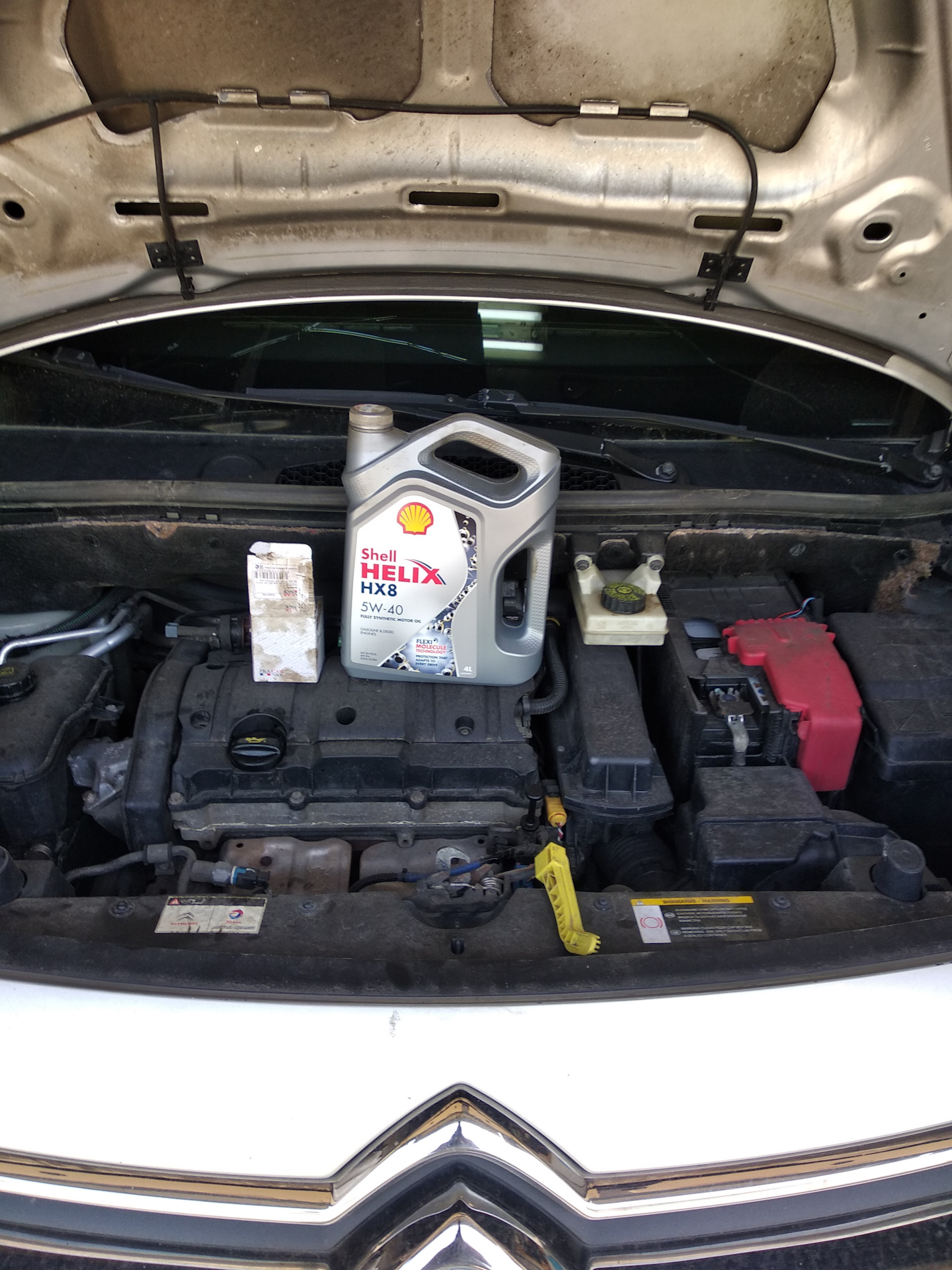 Очередная замена масла — Citroen Berlingo (2G), 1,6 л, 2012 года ...