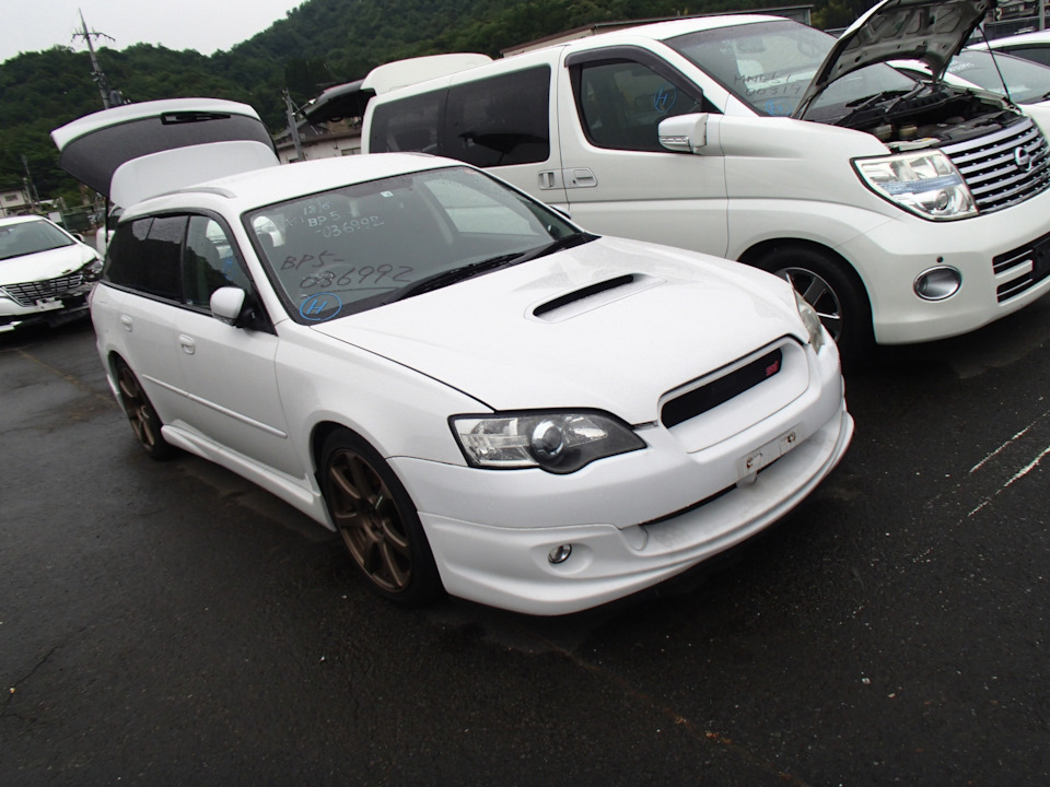 Subaru Legacy SpecB BP5 EJ20X 2004г 5AT в разбор — suba27 на DRIVE2