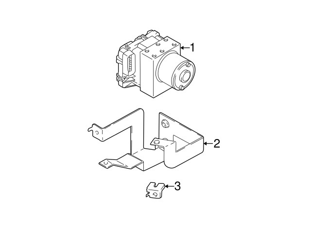 5891025310 Блок управления abs KIA HYUNDAI | Запчасти на DRIVE2