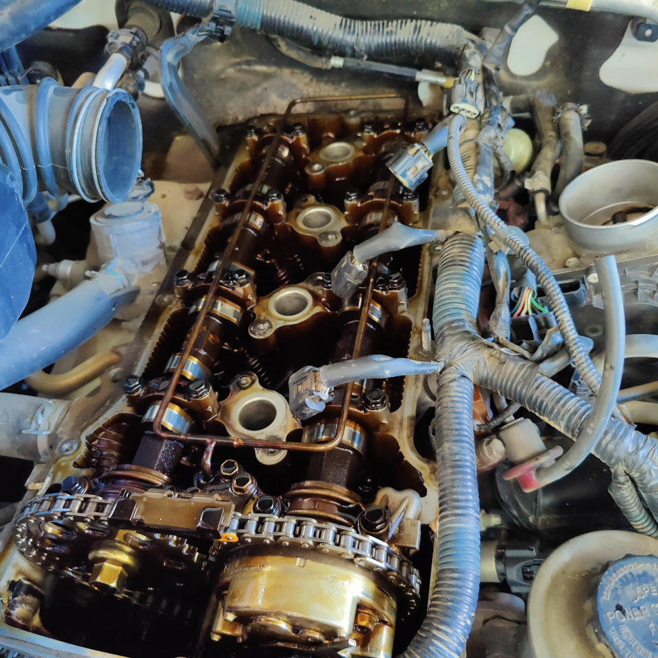 Замена клапанной прокладки. — Toyota Land Cruiser Prado 150-series, 2,7 ...