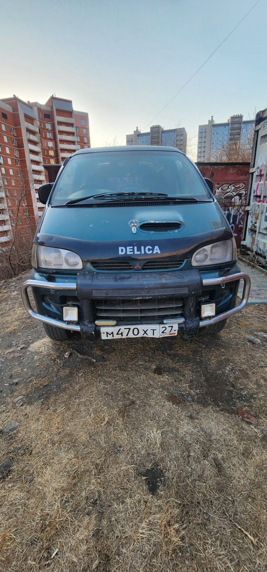 Первый выезд — Mitsubishi Delica (L400), 2,8 л, 1995 года | наблюдение | DRIVE2
