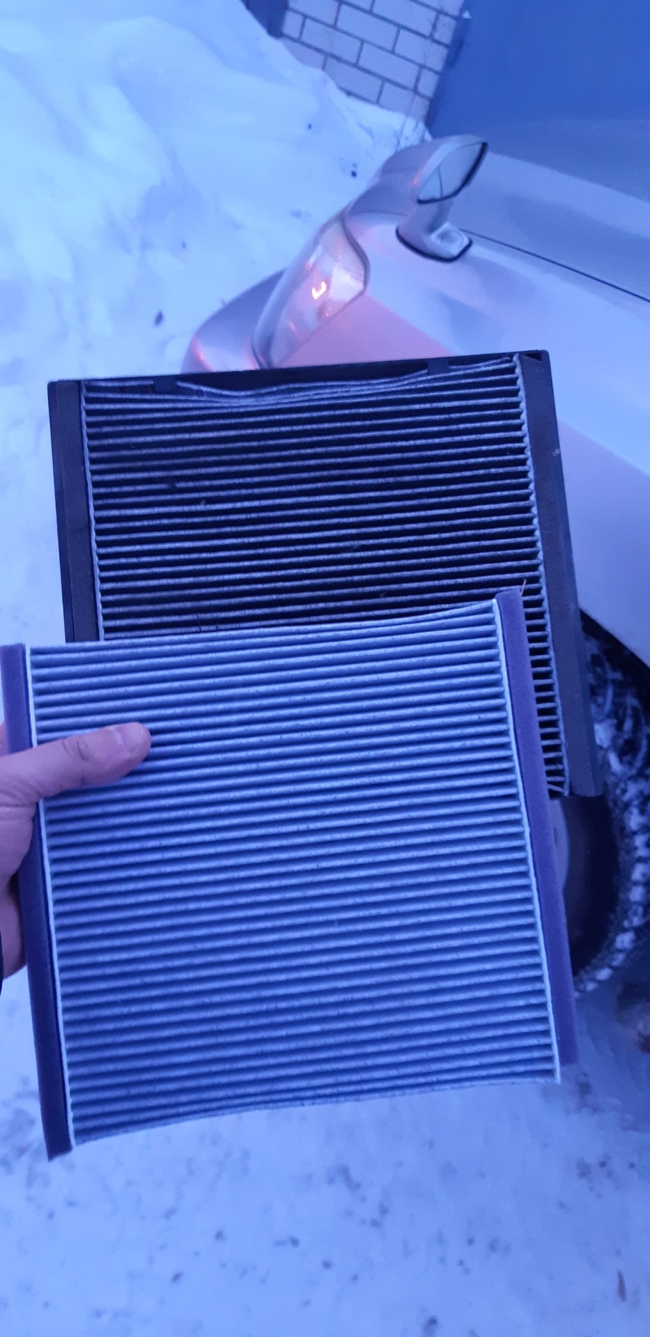 Замена салонного и воздушного фильтров — Toyota Kluger, 3 л, 2002 года ...