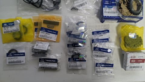 2214439001 Уплотнительное кольцо головки блока цилиндров KIA HYUNDAI ...