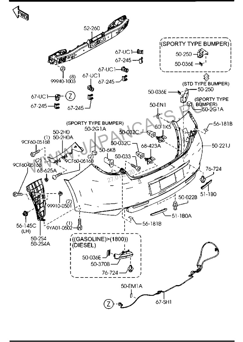 OEM Parking sensor system — ФИНАЛ. — Mazda 6 (2G) GH, 2 л, 2011 года ...