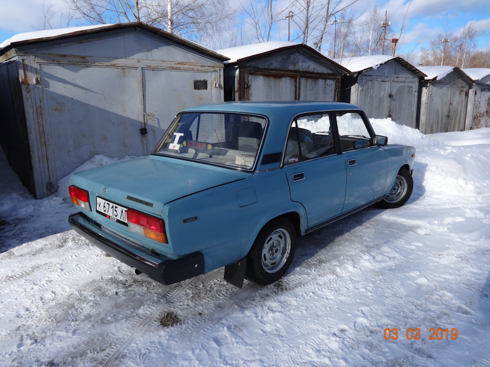 Вторая запись в этом году — Lada 2107, 1,5 л, 1990 года | другое | DRIVE2