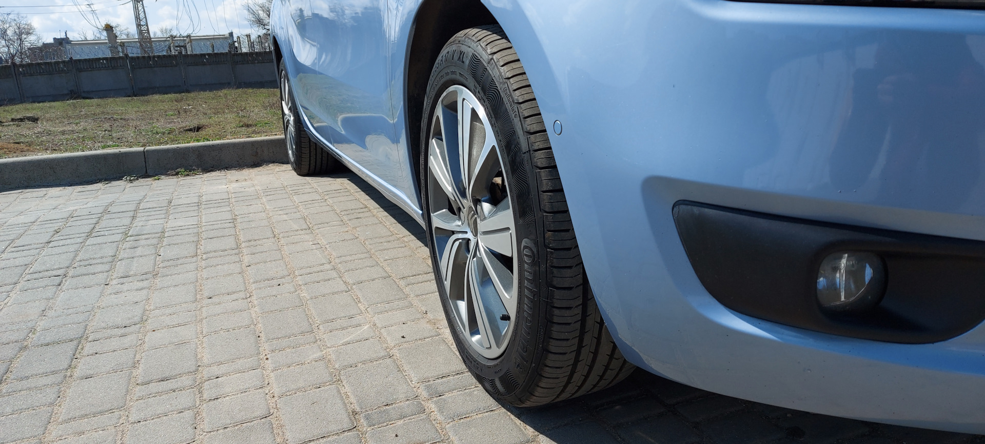 205 55 17 vs 215 55 17 — Citroen Grand C4 Picasso (2G), 2 л, 2015 года ...