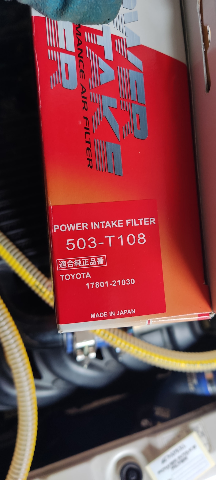 1780121030 Фильтр воздушный TOYOTA LEXUS | Запчасти на DRIVE2