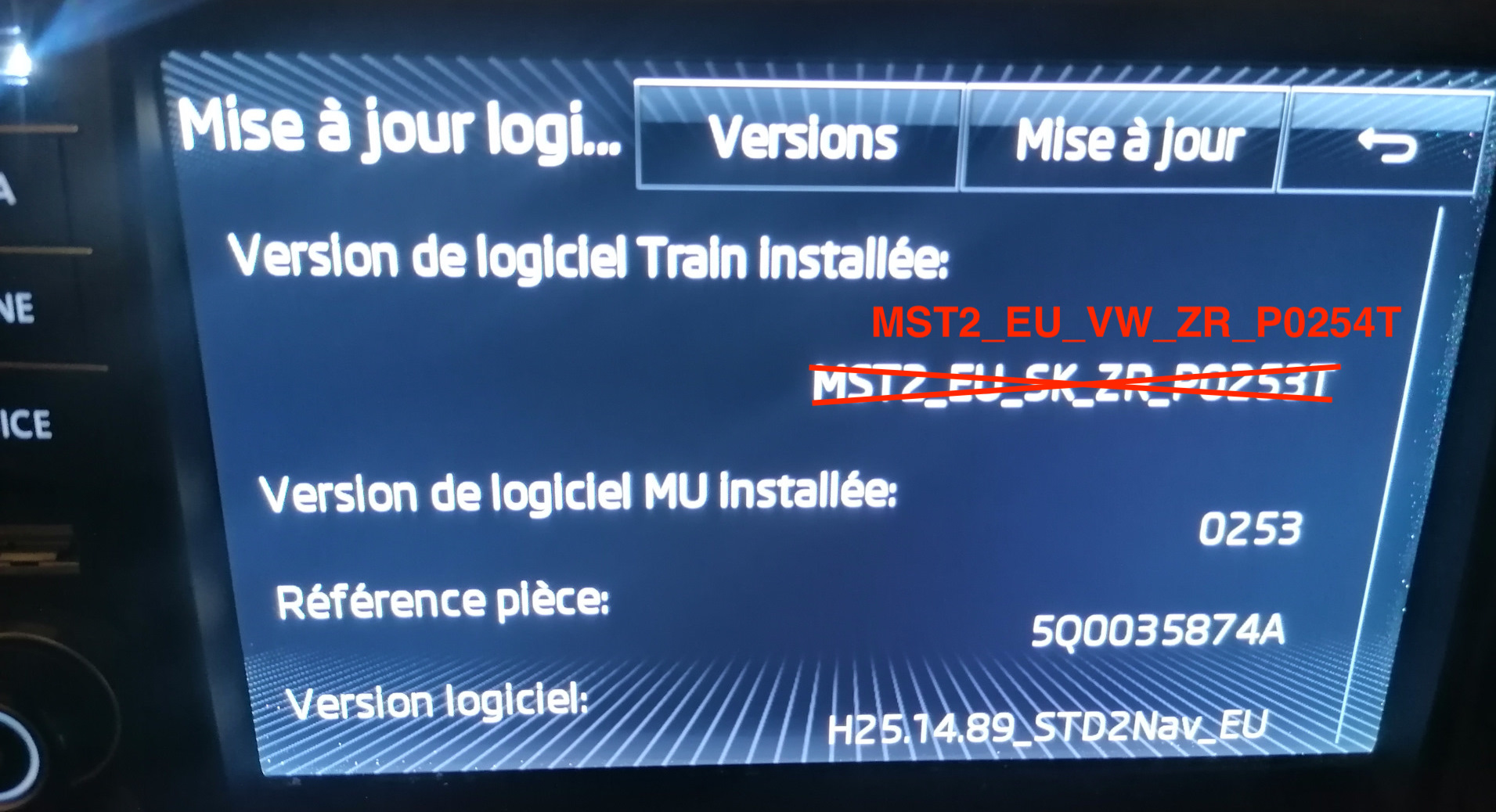 Кроссфлеш или конвертация MST2_EU_SK_ZR_P0253T в MST2_EU_VW_ZR_P0254T без обращения к ...