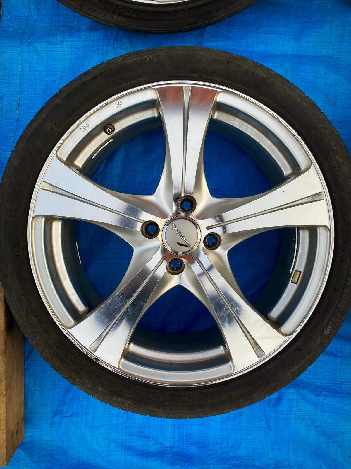 Weds leonis R17 — Honda Freed (1G), 1,5 л, 2014 года | колёсные диски ...