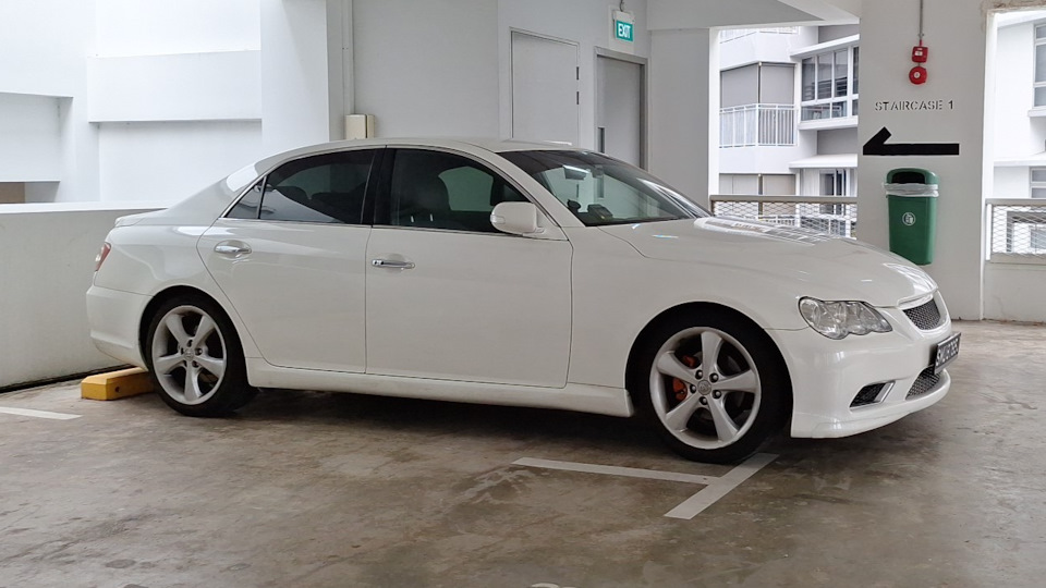 Toyota Mark X (GRX120) 3.0 бензиновый 2008 | GRX121 на DRIVE2