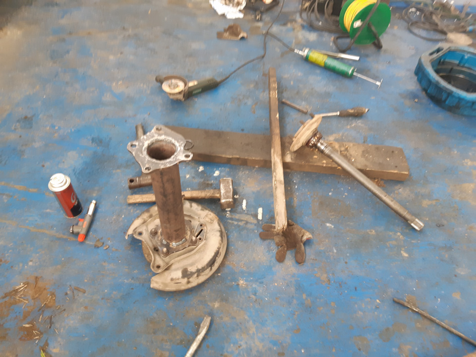 ТО заднего моста — Toyota Land Cruiser Prado 70-series, 3 л, 1995 года ...