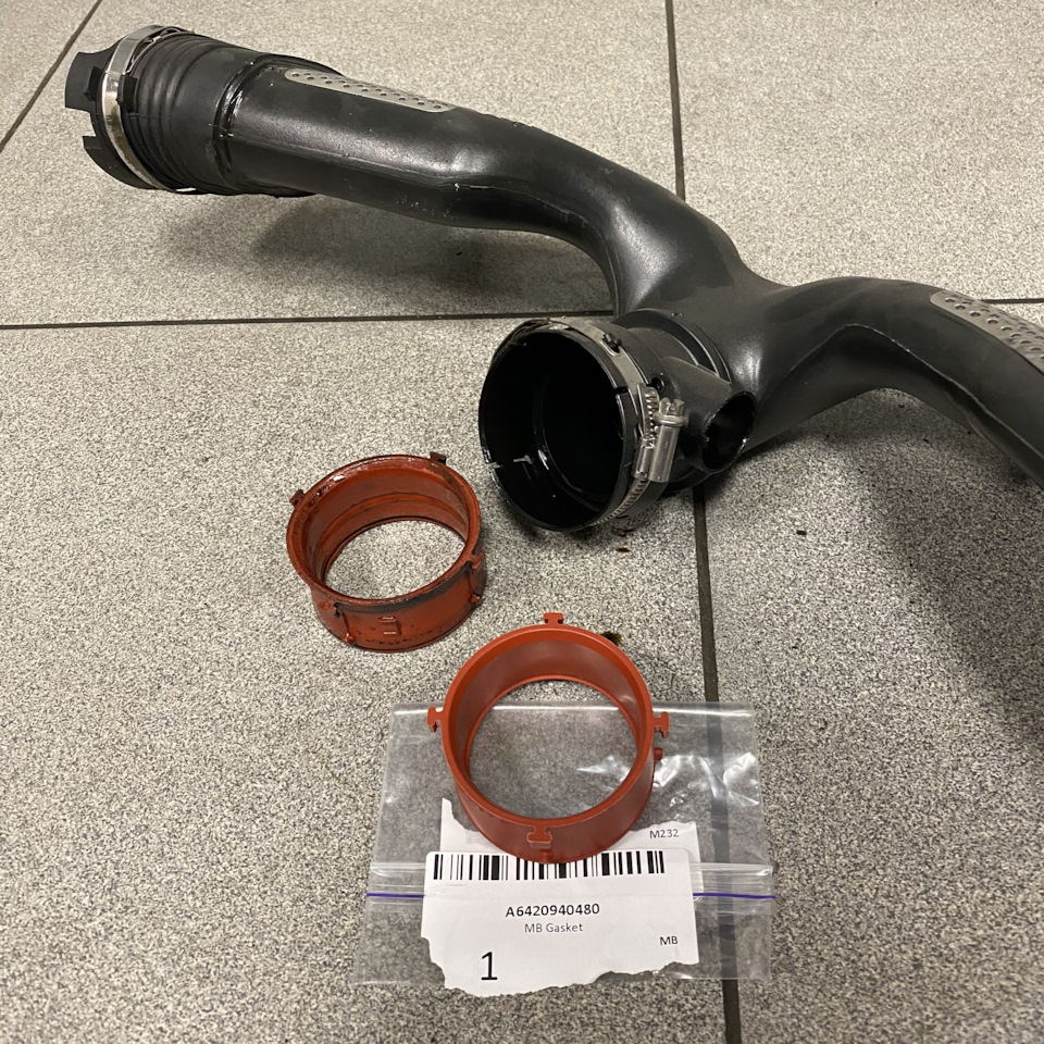A6420940480 Уплотнение коллектора впускного Mercedes | Запчасти на DRIVE2