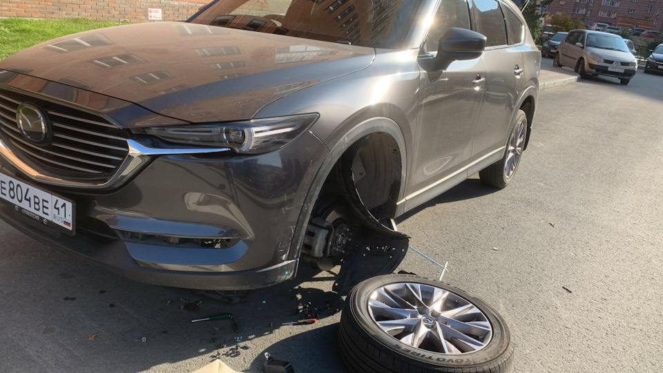 Установка противотуманных фар — Mazda CX-8, 2,2 л, 2018 года | электроника | DRIVE2