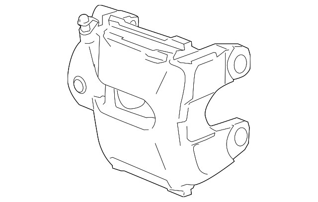 34116769094 Корпус суппорта тормозного механизма П BMW | Запчасти на DRIVE2