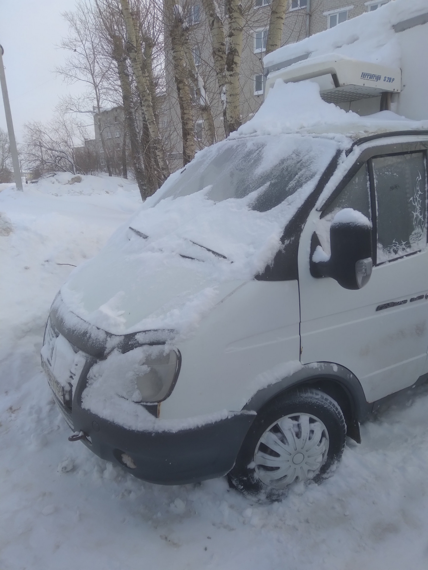 Козырёк на крышу — ГАЗ Газель, 2,4 л, 1995 года | просто так | DRIVE2