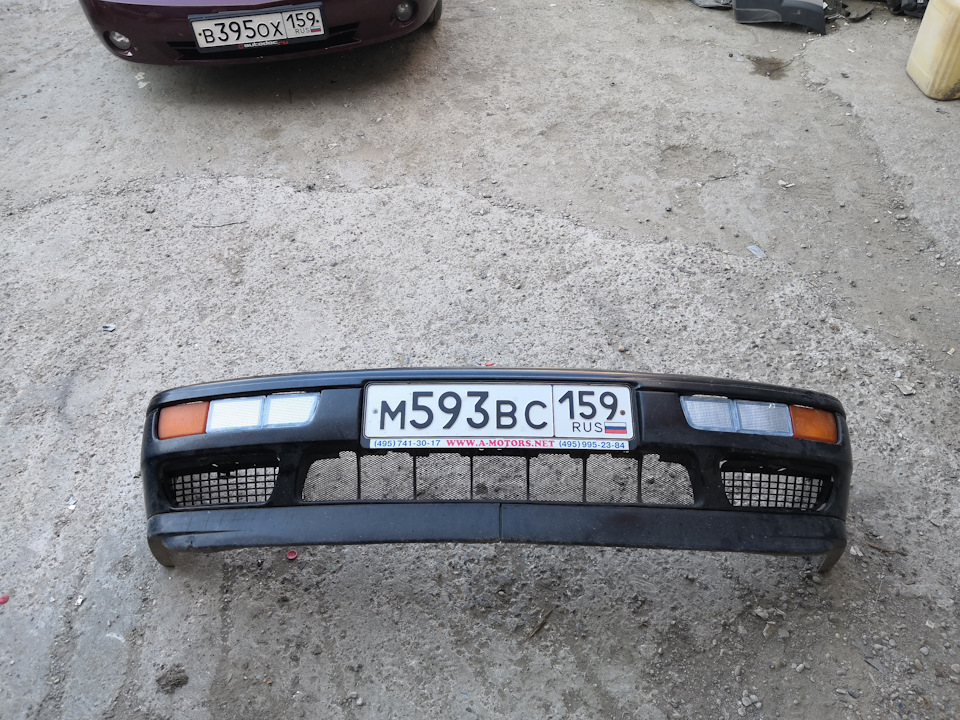Комплектую передний бампер — Volkswagen Golf Mk3, 1,8 л, 1996 года ...