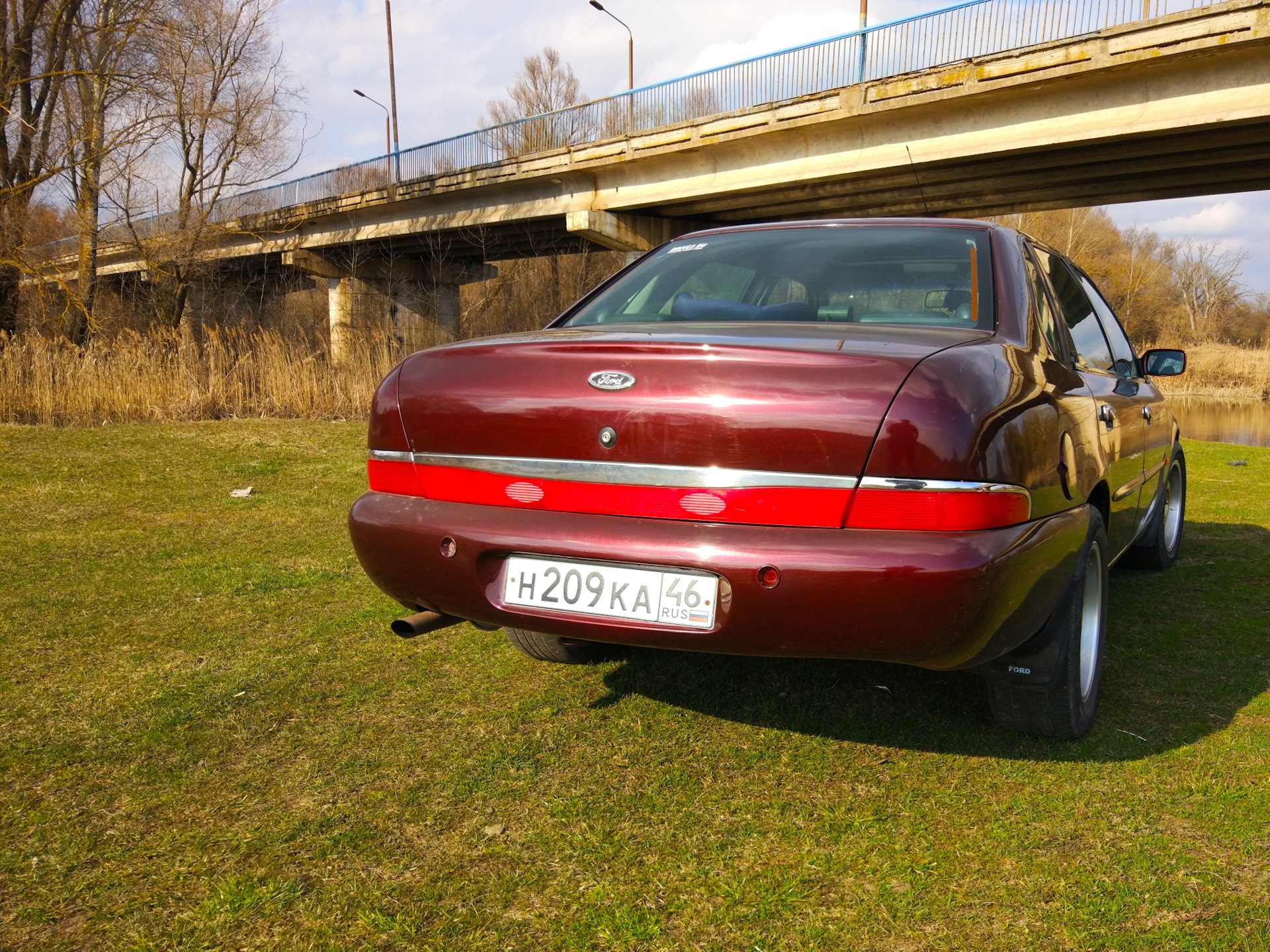 Немного весеннего настроения — Ford Scorpio II, 2,3 л, 1997 года ...