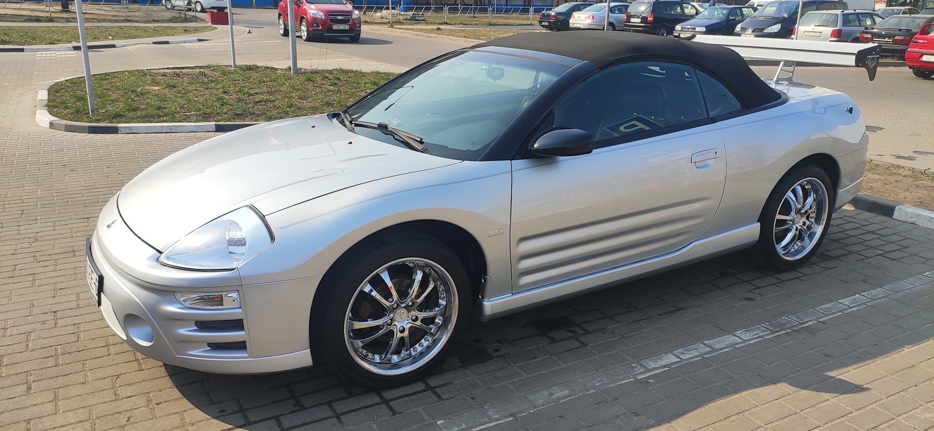 Установил антикрыло GT1 2Fast2Furious — Mitsubishi Eclipse (3G), 3 л, 2003 года | стайлинг | DRIVE2