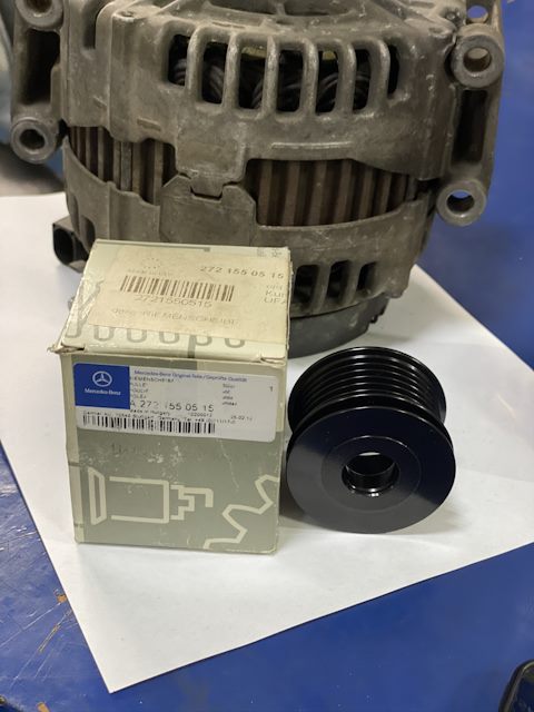 A2721550515 Шкив генератора Mercedes | Запчасти на DRIVE2