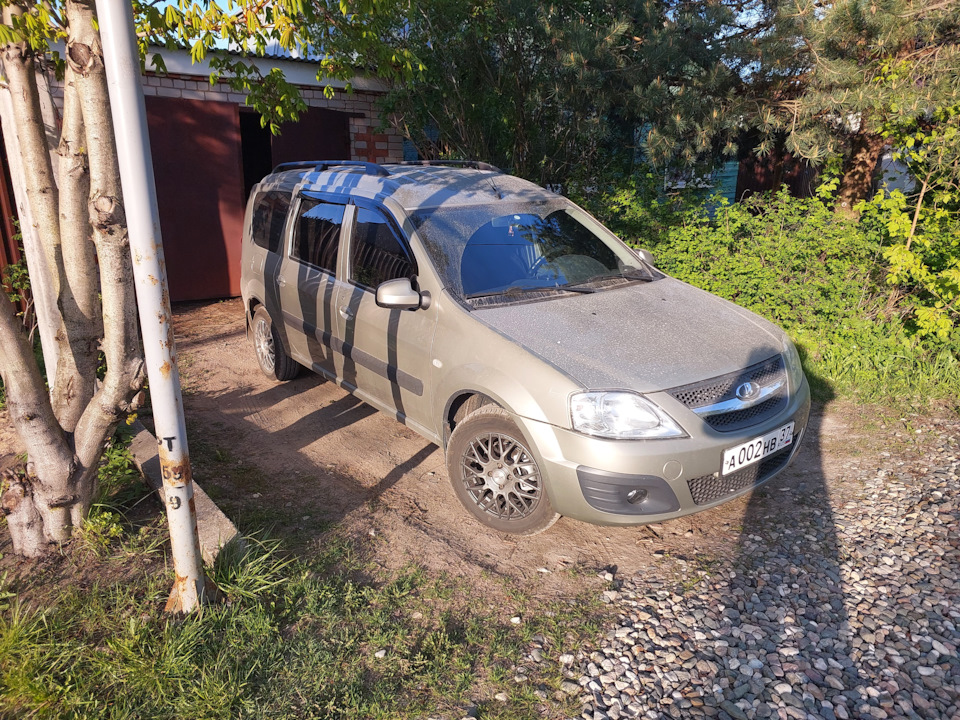 Замена радиатора кондиционера. — Lada Ларгус, 1,6 л, 2013 года ...