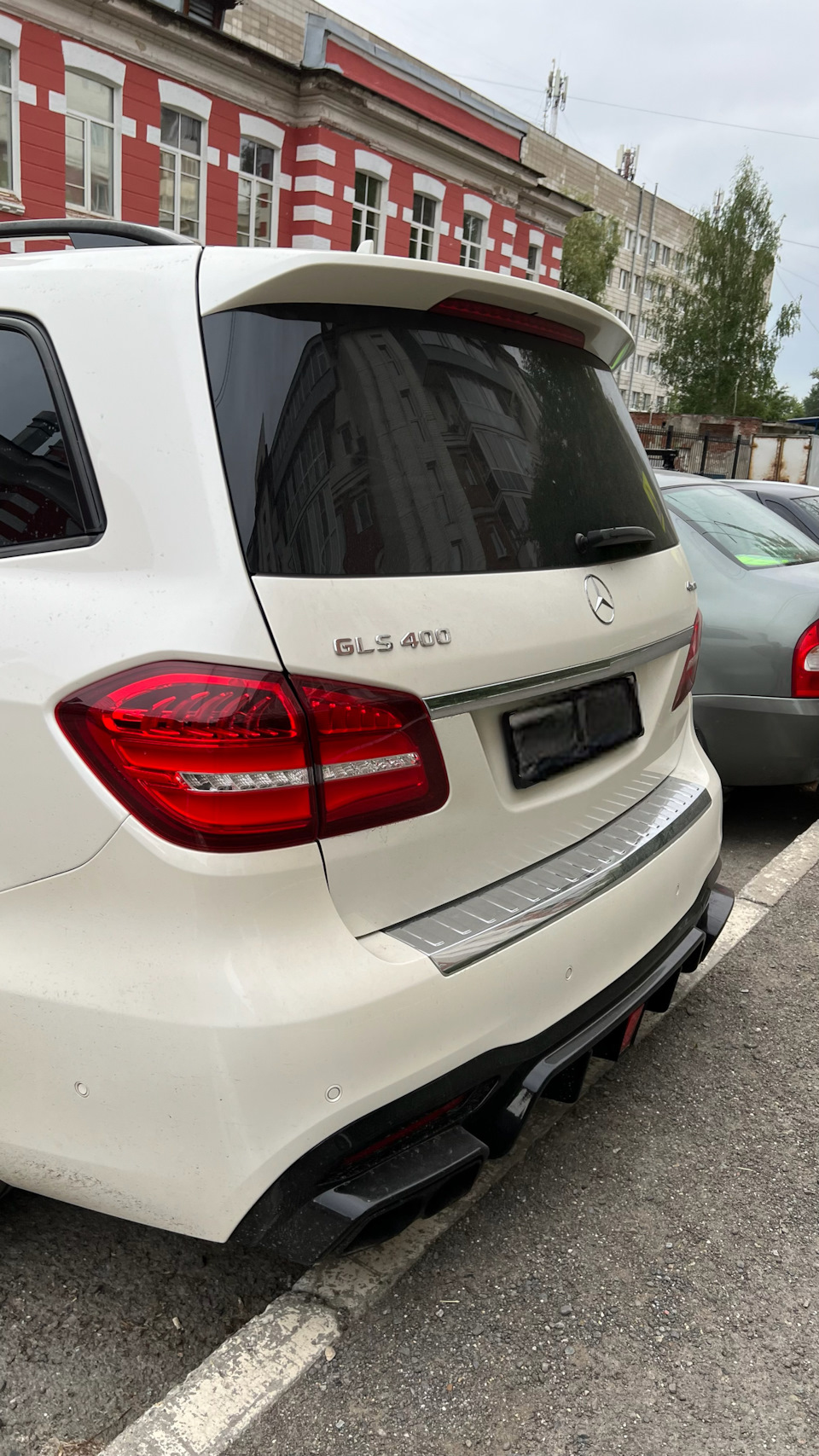 Немножко фото с Brabus диффузором — Mercedes-Benz GLS (X166), 4 л, 2017 ...