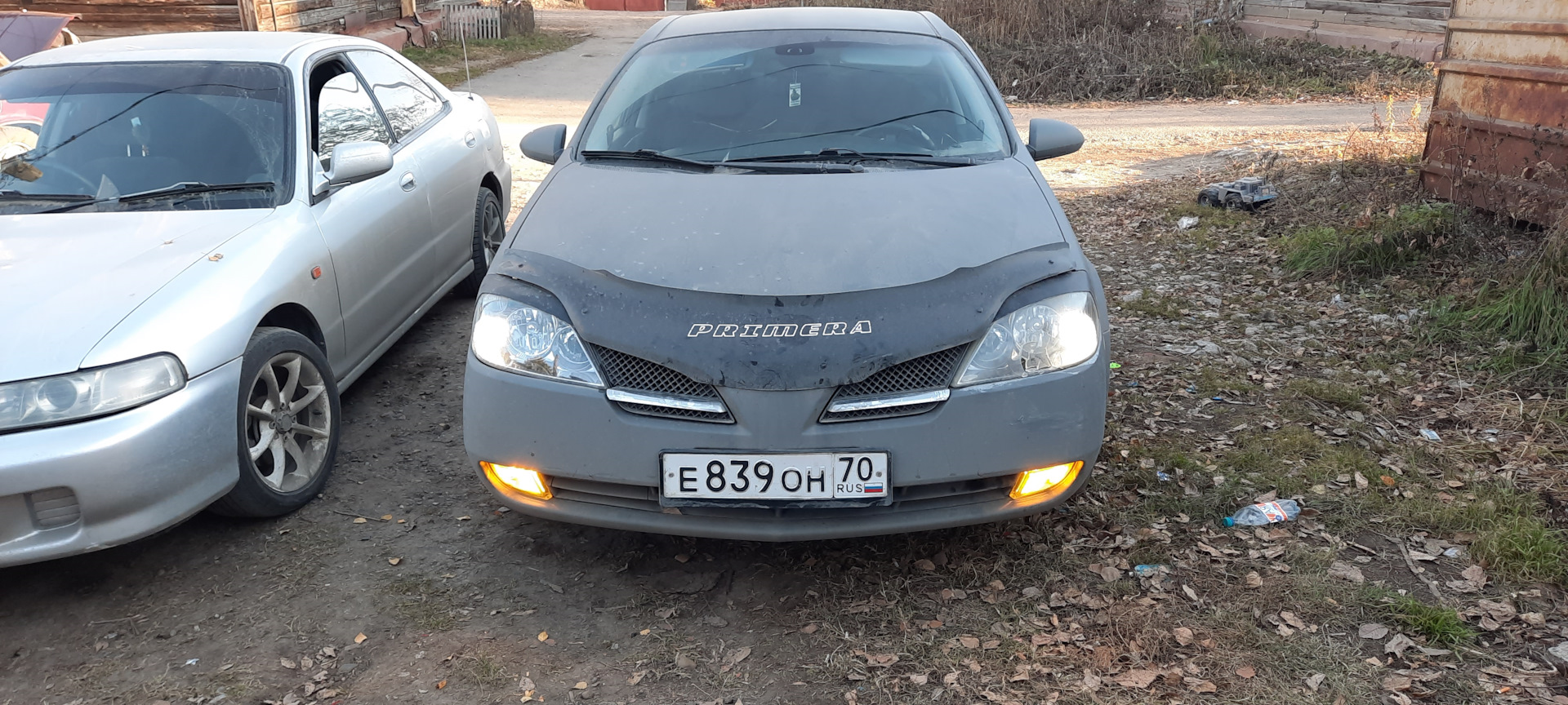 #15 ПТФ — Nissan Primera (P12), 1,8 л., 2006 года | аксессуары | DRIVE2
