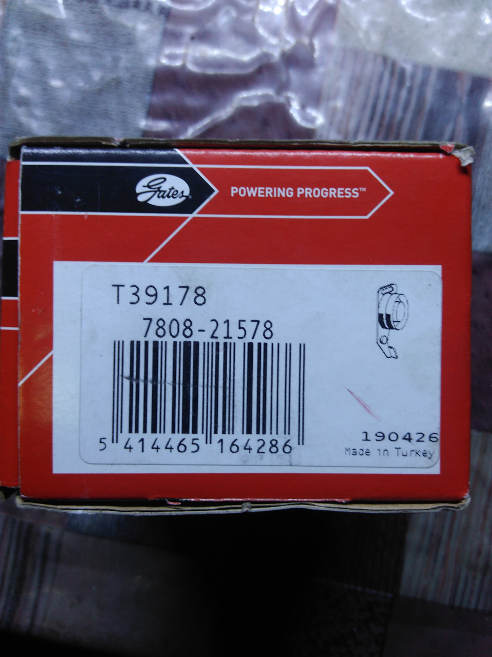 T39178 Ролик натяжной GATES | Запчасти на DRIVE2