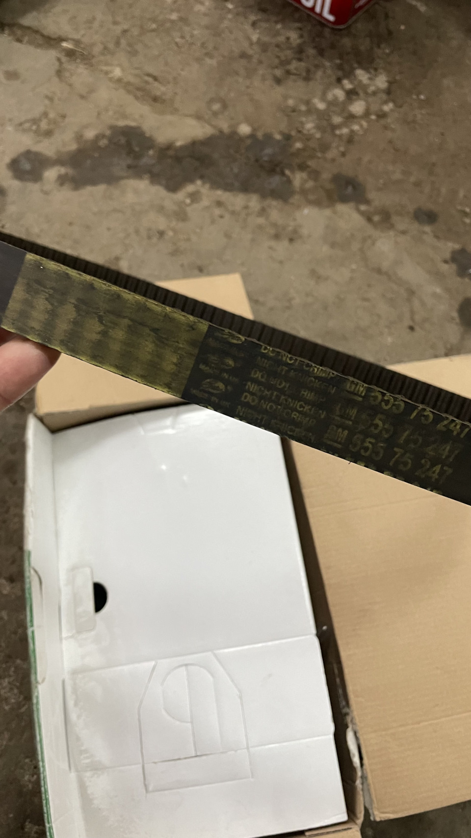 55575247 Приводной ремень GM | Запчасти на DRIVE2