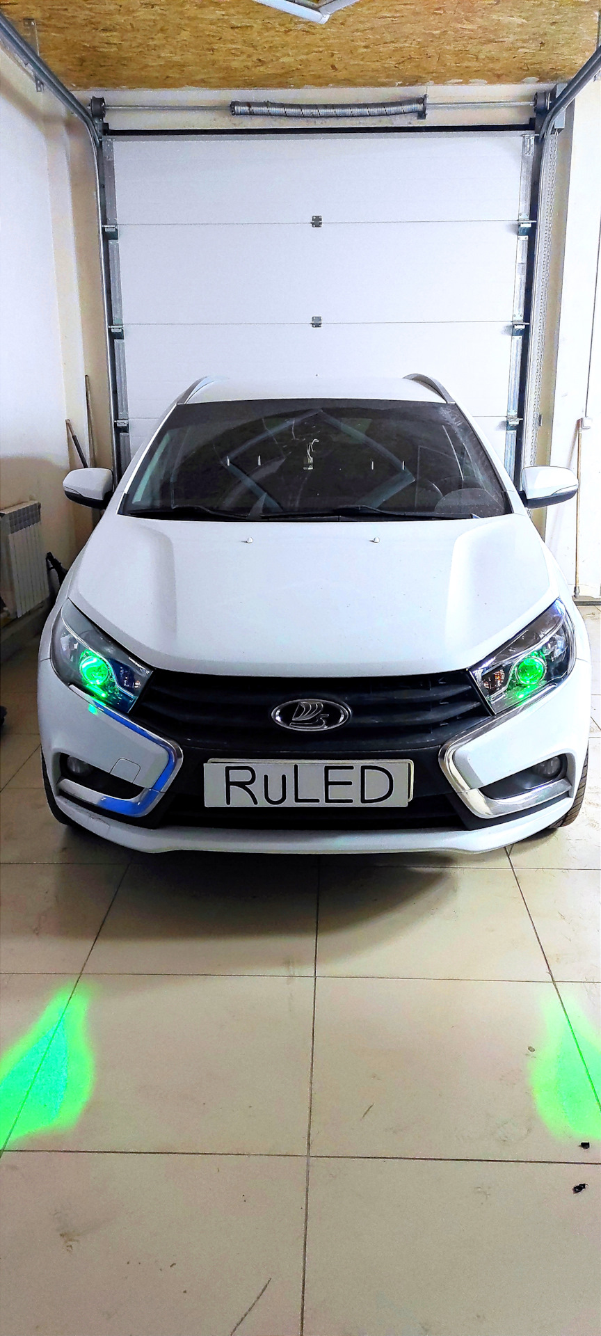 Апгрейд головной оптики. Внедрение Bi-led Линз LED TIV CS1. Часть II — Lada Vesta SW (1G), 1,6 л ...