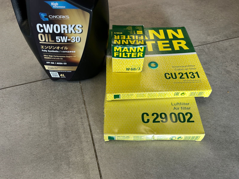 ТО Замена масла пробег 108 тыс. — Toyota Prius (20), 1,5 л, 2004 года ...