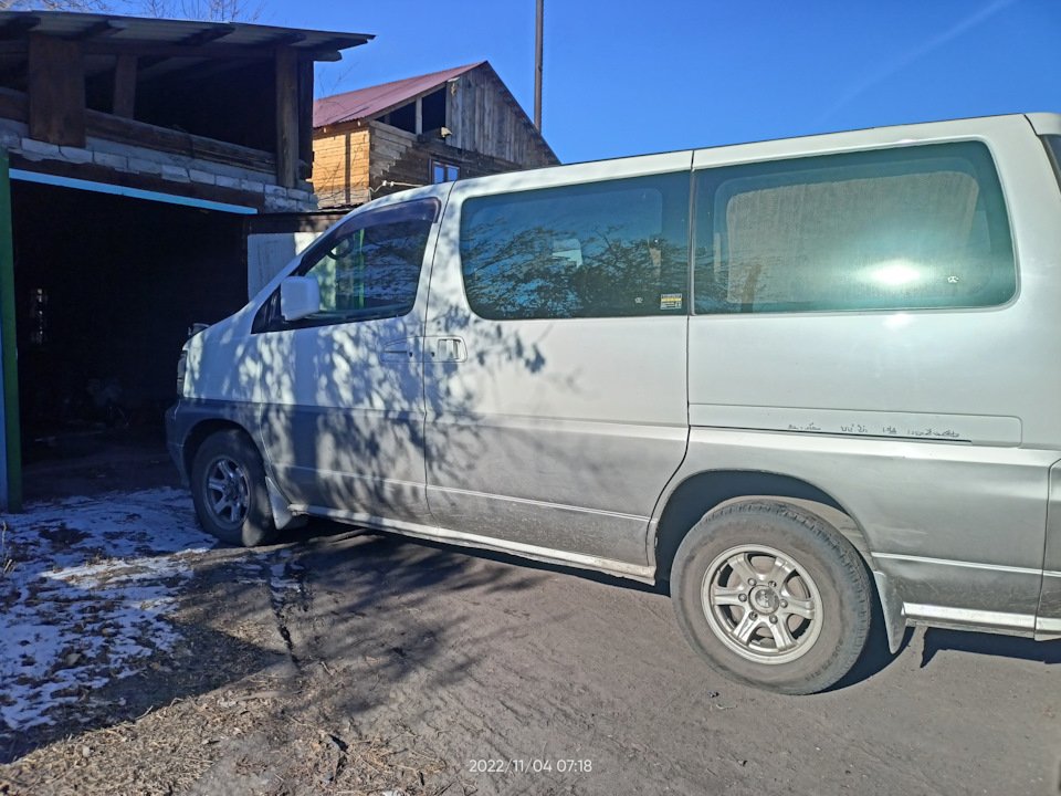 Калёса — Nissan Elgrand (E50), 3,2 л, 1997 года | колёсные диски | DRIVE2