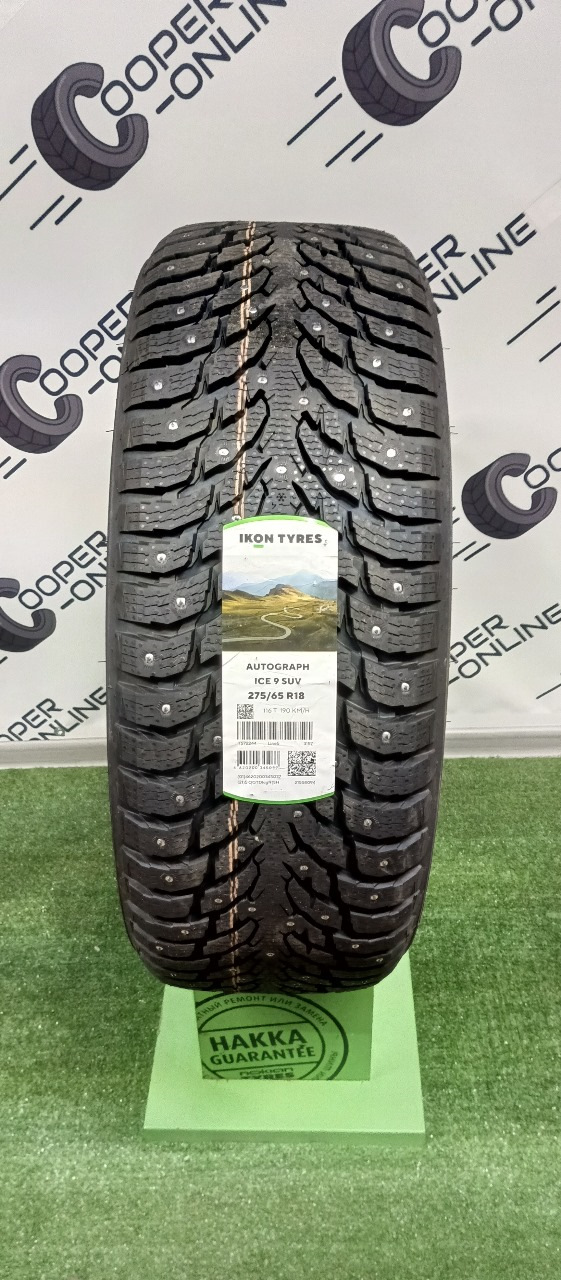Ikon Tyres Autograph Ice 9 SUV 275/65 R18 116T — Cooper-online.ru на DRIVE2