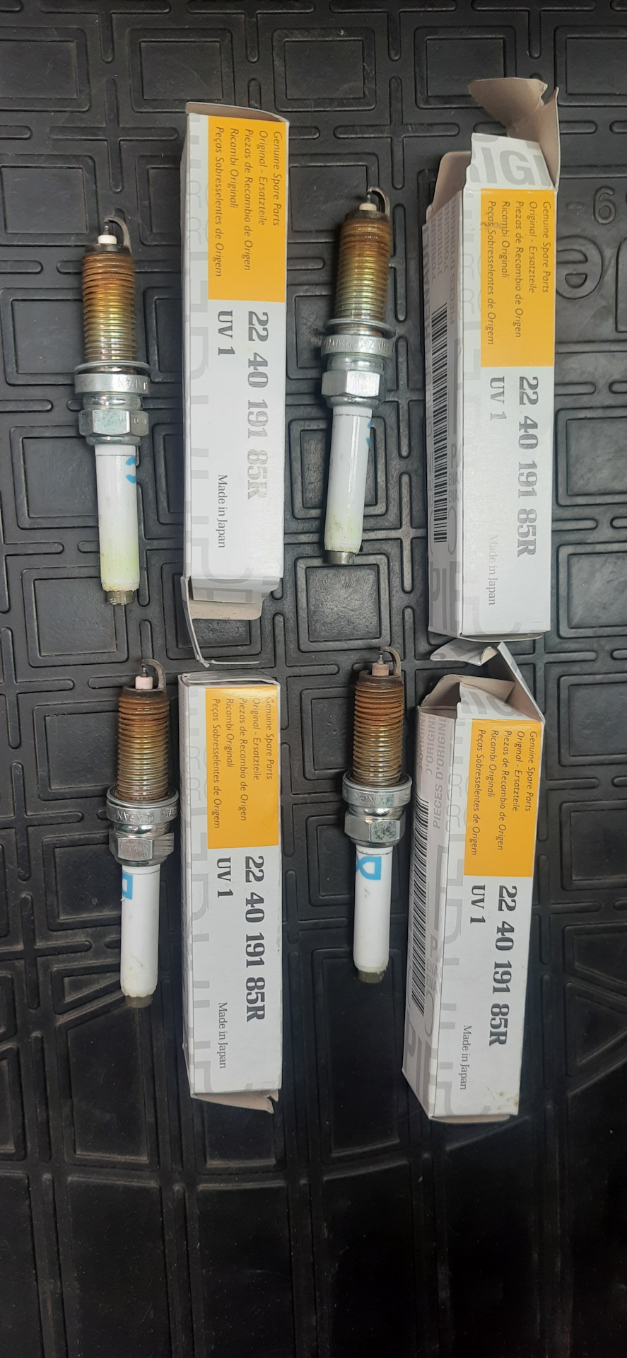 224019185R Свеча зажигания RENAULT | Запчасти на DRIVE2