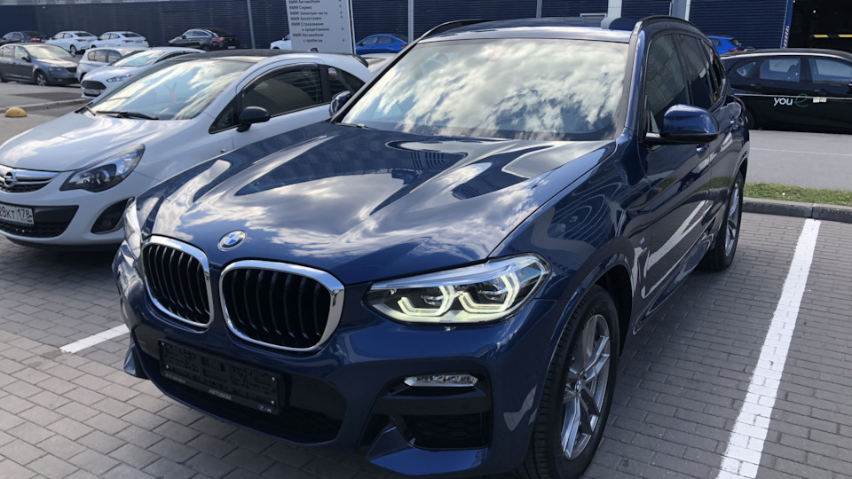 Сетка решетка радиатора — BMW X3 (G01), 2 л, 2019 года | тюнинг | DRIVE2