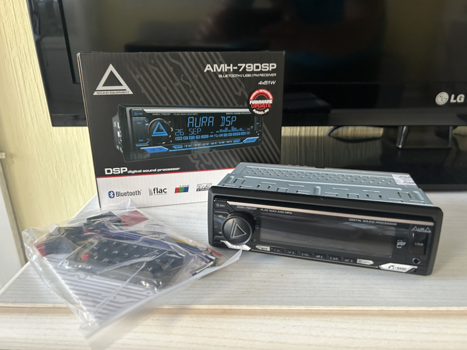 Магнитола Aura AMH-79DSP — Toyota Carib (111), 1,8 л, 1997 года ...