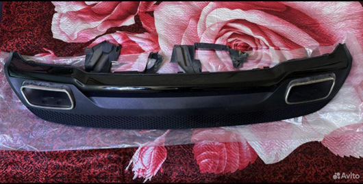 Установка диффузора от А45 — Mercedes-Benz A-Class (W176), 1,6 л, 2013 ...