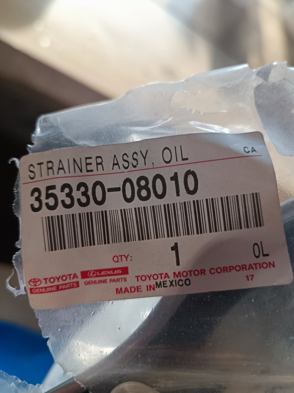 3533008010 Фильтр АКПП OEM TOYOTA LEXUS | Запчасти на DRIVE2