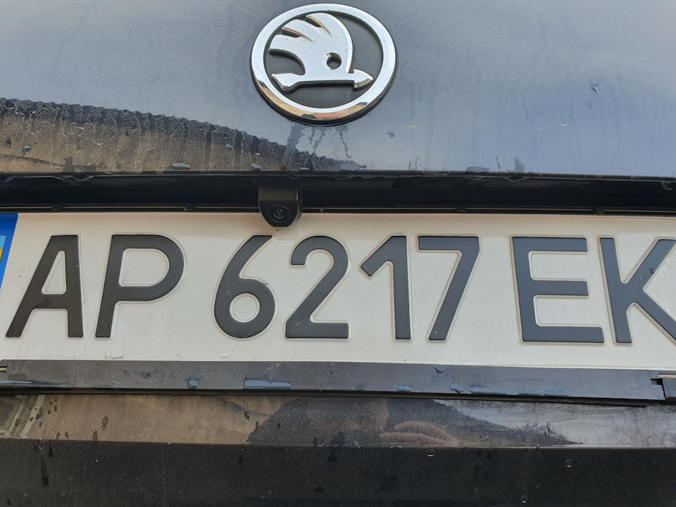 Камера заднего вида Октавия А7 — Skoda Octavia A7 Mk3, 1,4 л, 2014 года ...