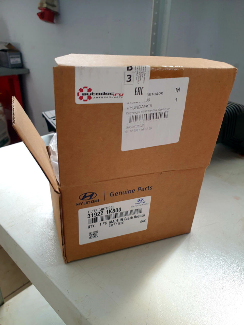 319221K800 Фильтр топливный (дизель) KIA HYUNDAI | Запчасти на DRIVE2
