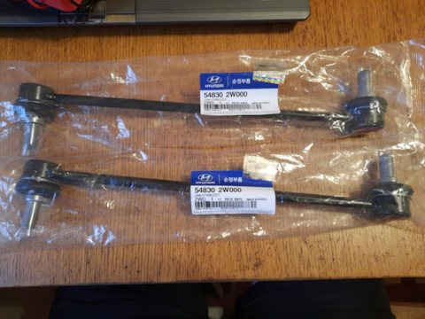 548302W000 СТОЙКА СТАБИЛИЗАТОРА KIA HYUNDAI | Запчасти на DRIVE2