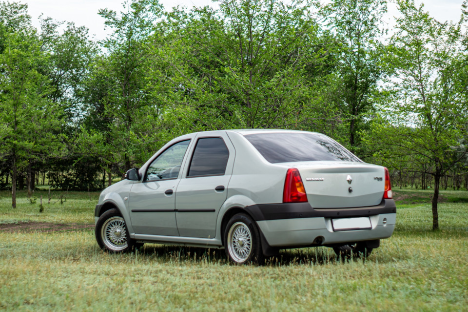 Диски БиБиЭсс на Рено Логан 1 — Renault Logan (1G), 1,6 л, 2009 года ...