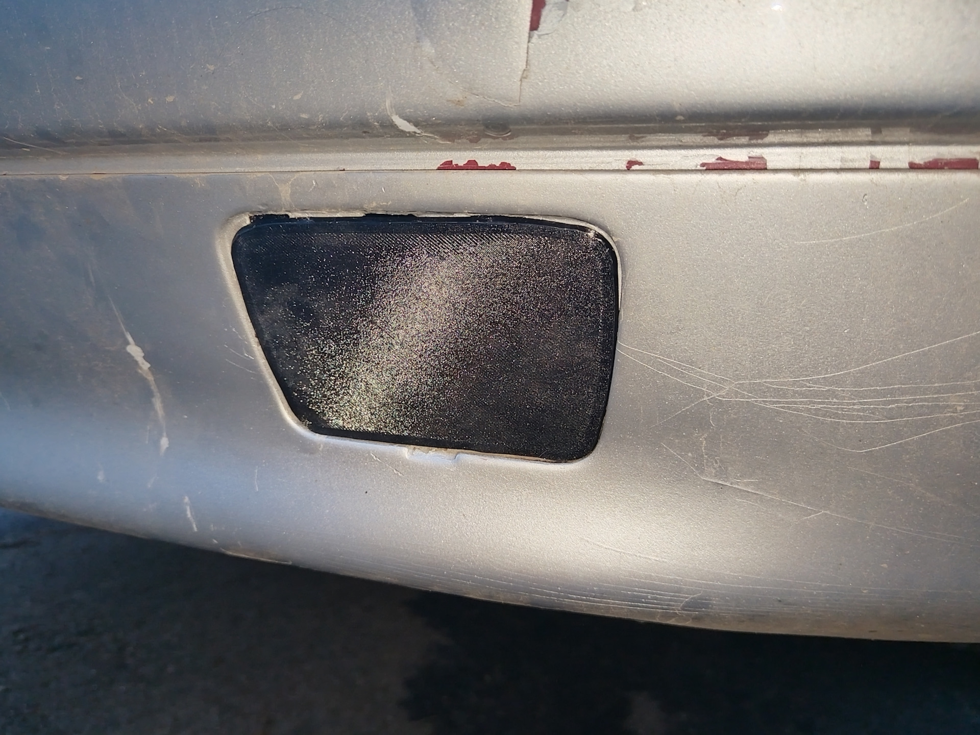 Заглушка заднего бампера — Citroen Xantia, 2 л, 1999 года | своими ...