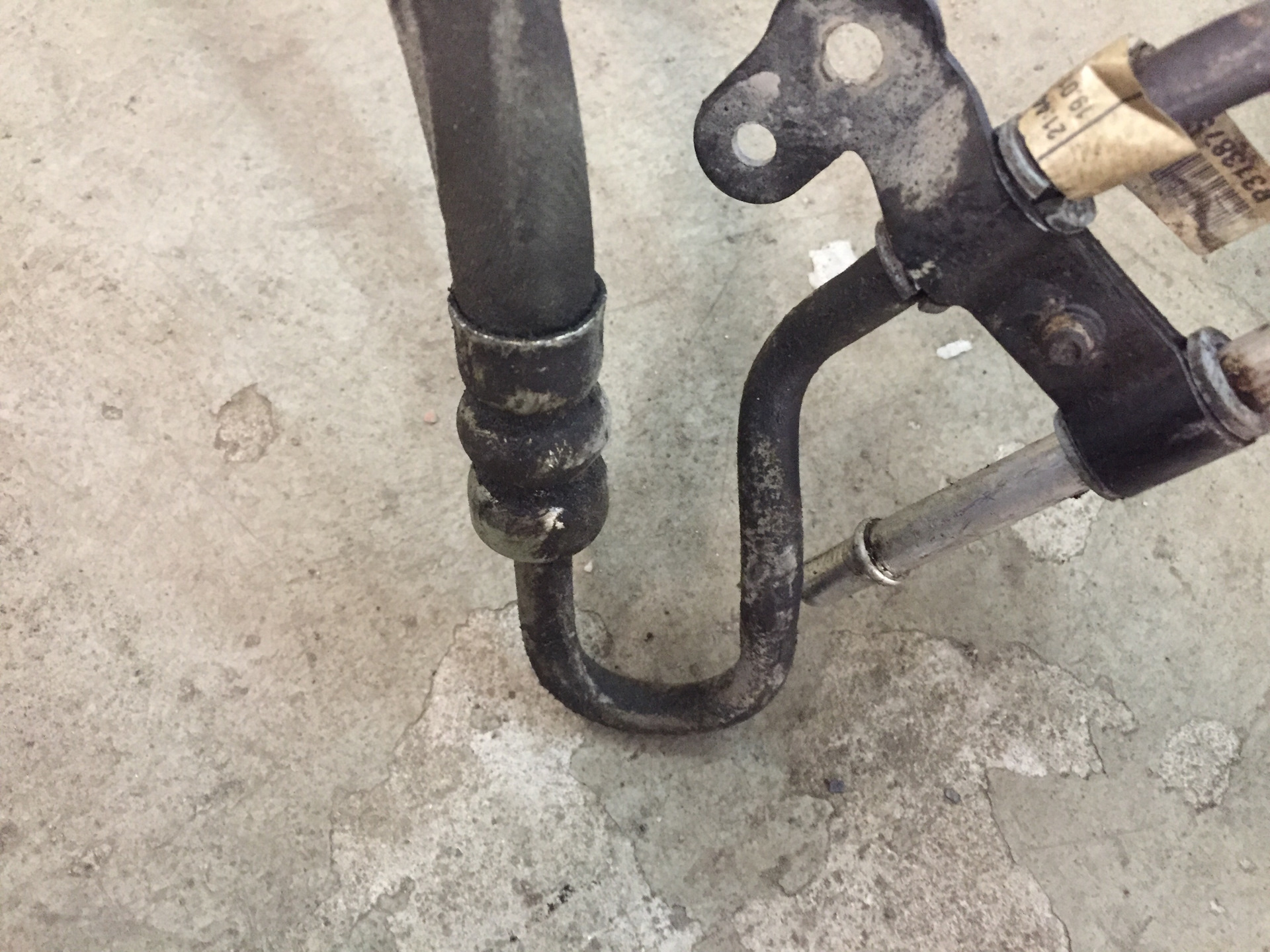 31387522 Шланг ГУР VOLVO. Сделано. — Volvo XC70 III, 2,4 л, 2015 года ...