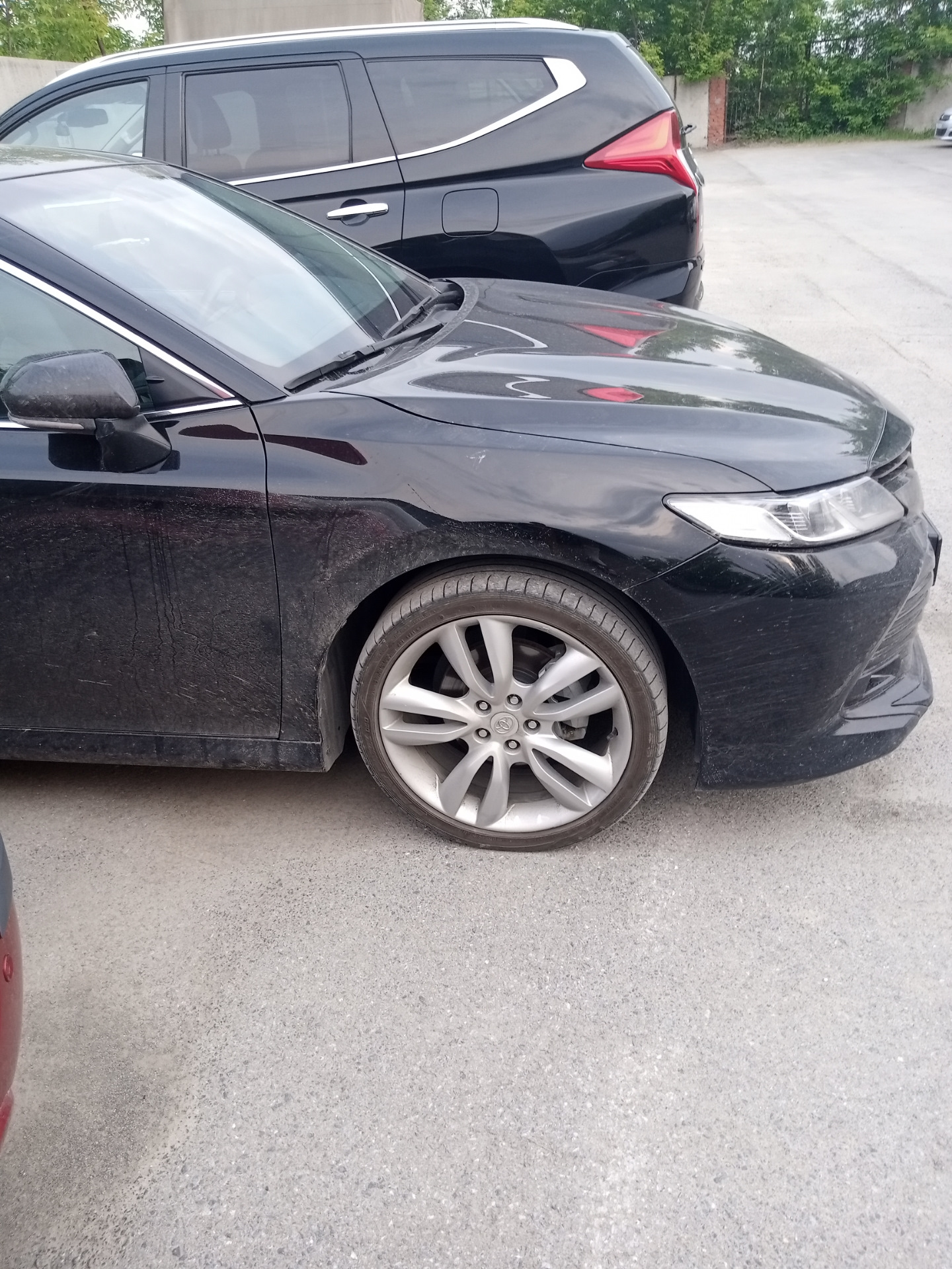 Литые диски р19 — Toyota Camry (XV70), 2 л, 2018 года | колёсные диски ...