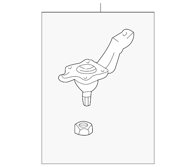 4334039595 Шаровая опора TOYOTA LEXUS | Запчасти на DRIVE2