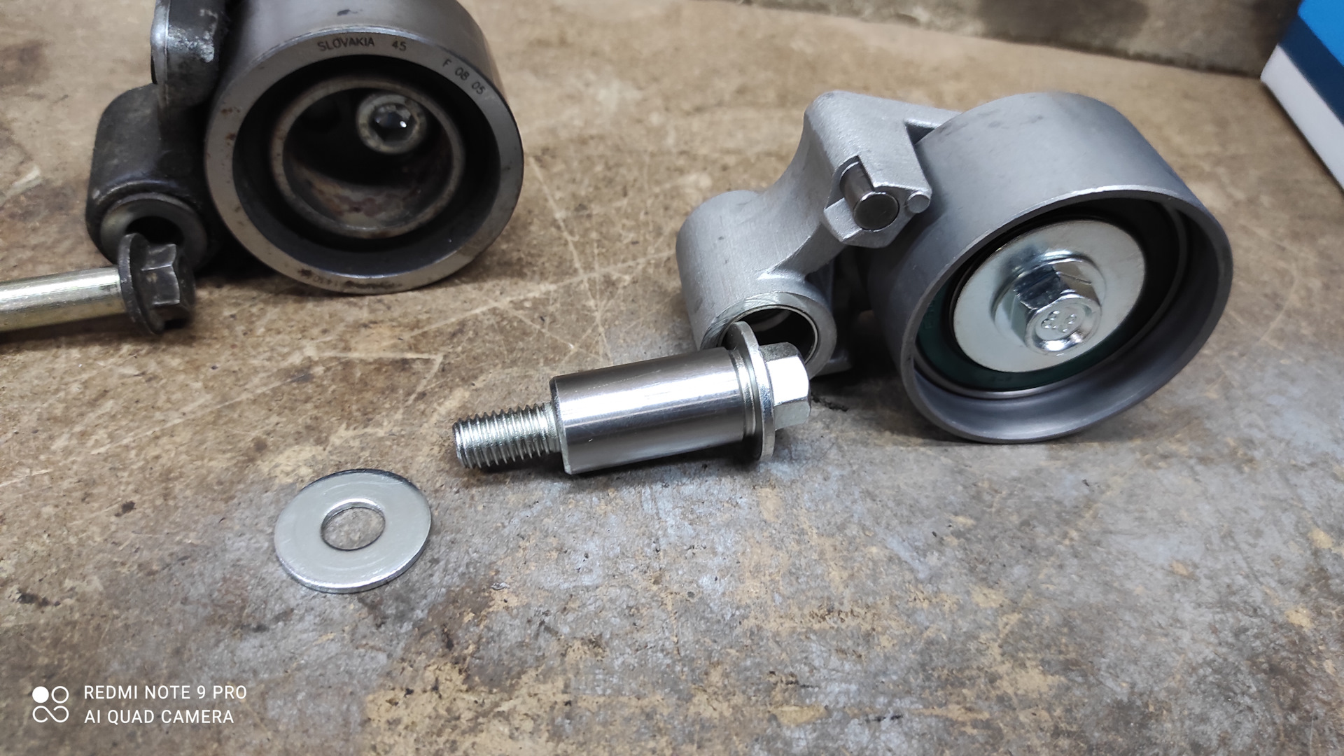 3️⃣1️⃣5️⃣ Сравнение роликов ГРМ и натяжителя — Rover 75, 2,5 л, 2000 ...