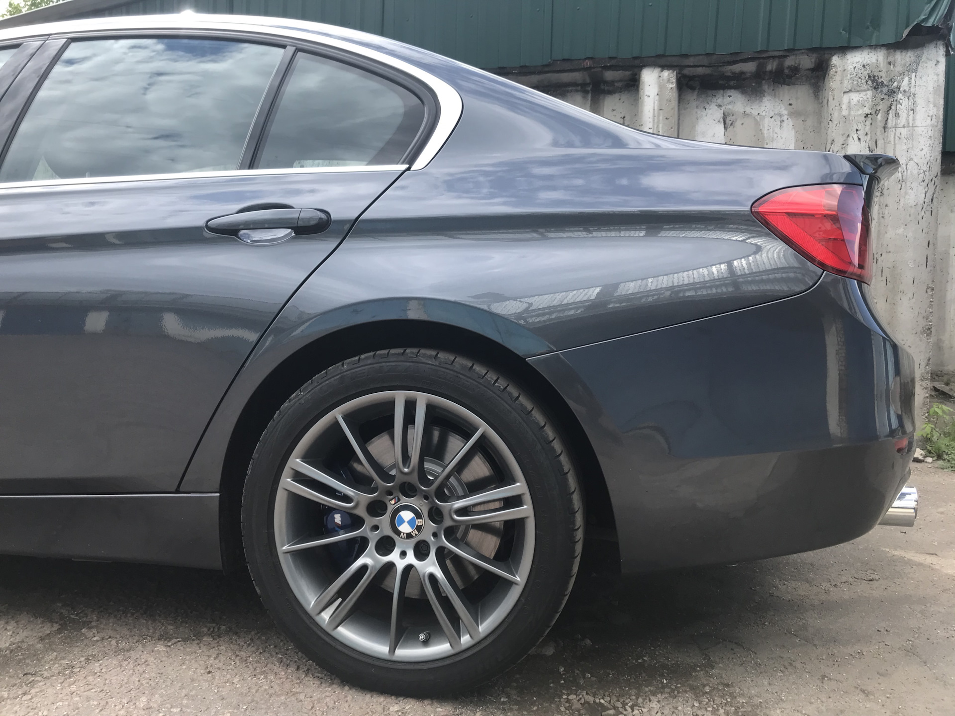 Установка M Sport тормозов — BMW 3 series (F30), 2 л, 2012 года ...