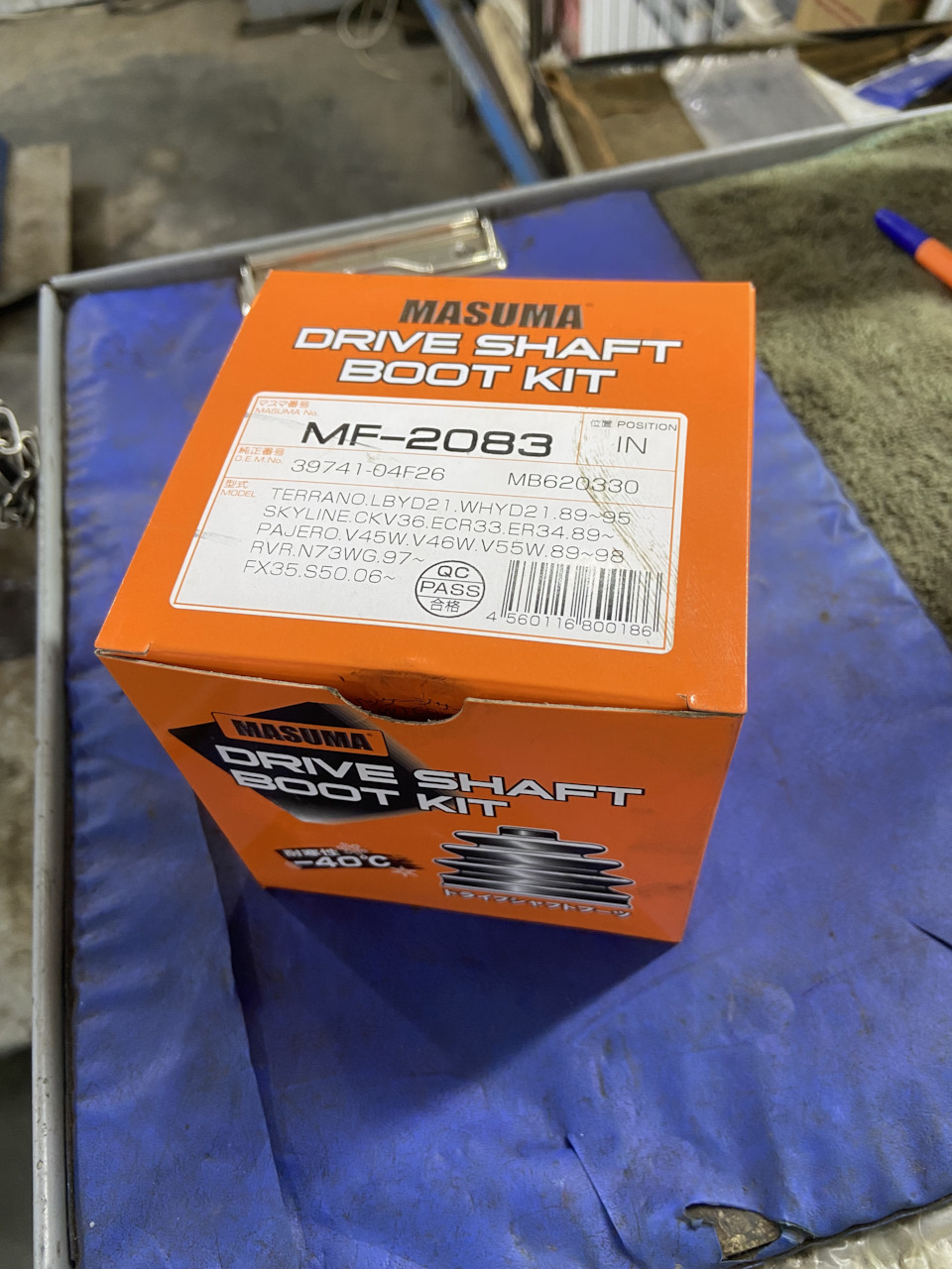 Пыльник ШРУСа — Mitsubishi Pajero Sport (2G), 2,5 л, 2014 года | визит на сервис | DRIVE2