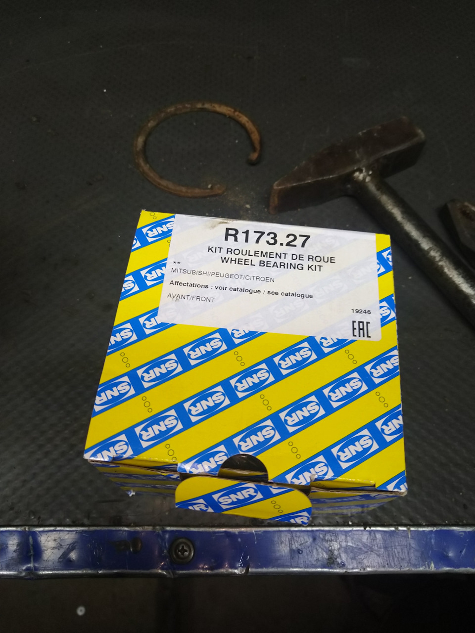 Ступичный подшипник — Mitsubishi Lancer X, 1,6 л, 2013 года | поломка ...