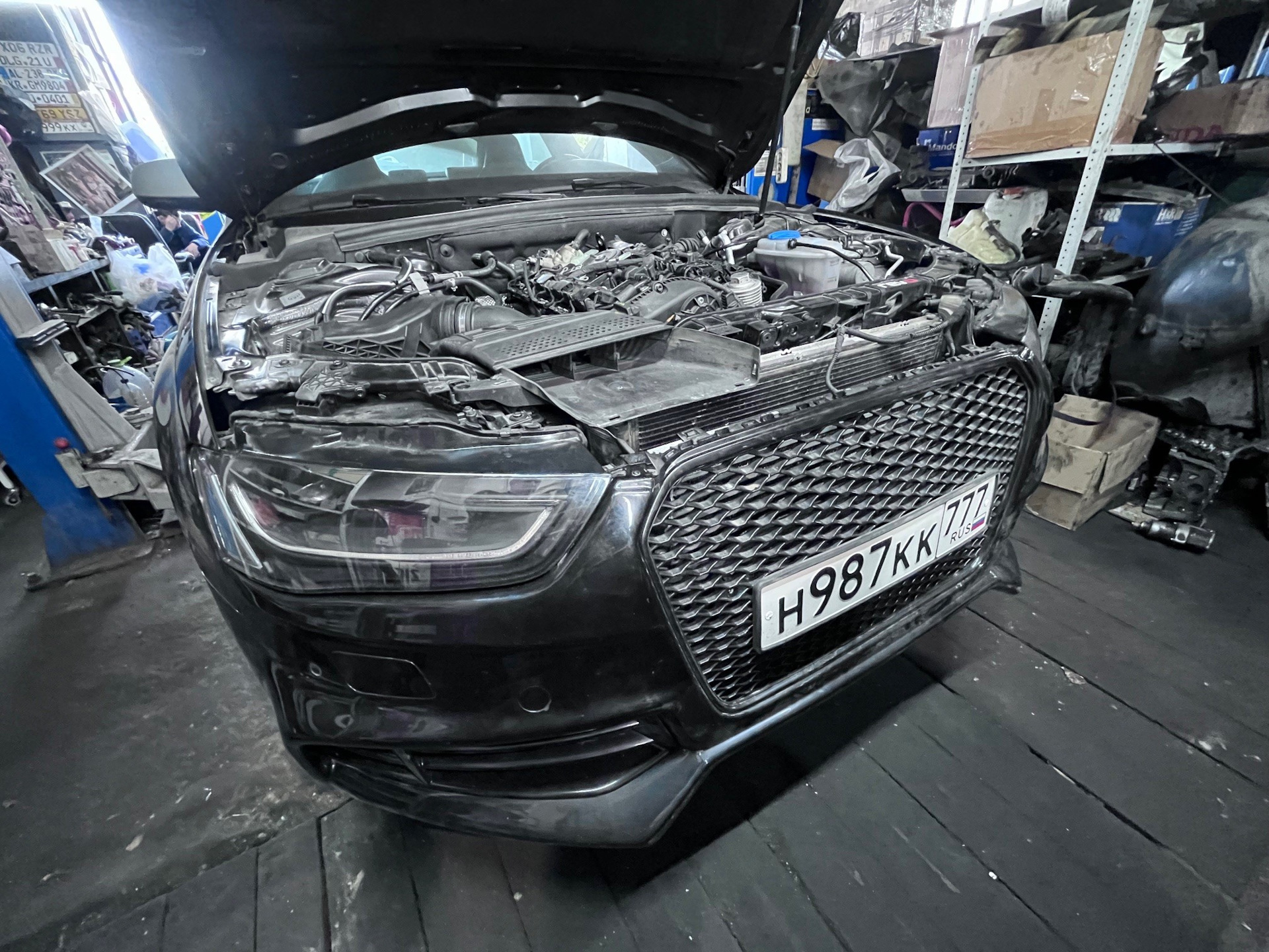 Забрал Блэйда домой) — Audi A4 (B8), 2 л, 2014 года | визит на сервис ...